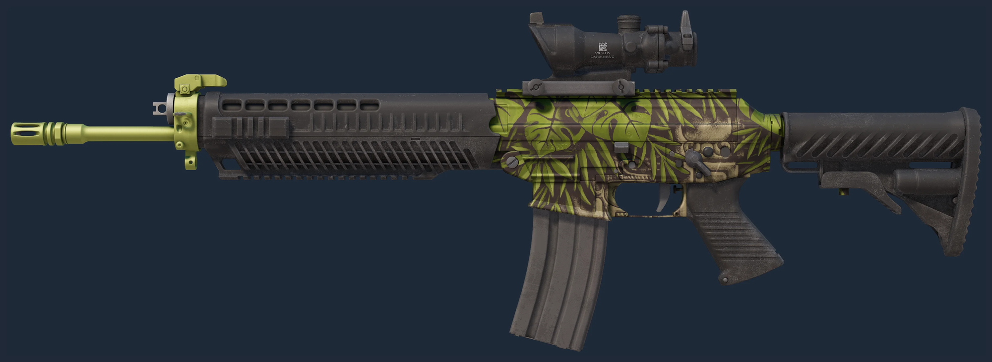 SG 553 | Заросшие руины (Закалённое в боях) Скины CS2 с быстрой автовыдачей steam trade