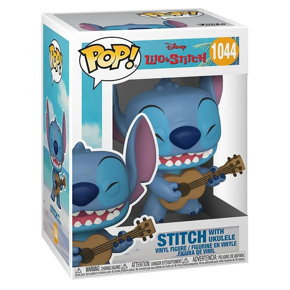 Фигурка FUNKO POP Disney: Lilo&Stitch- Stitch w/Ukelele (FNK55615)
