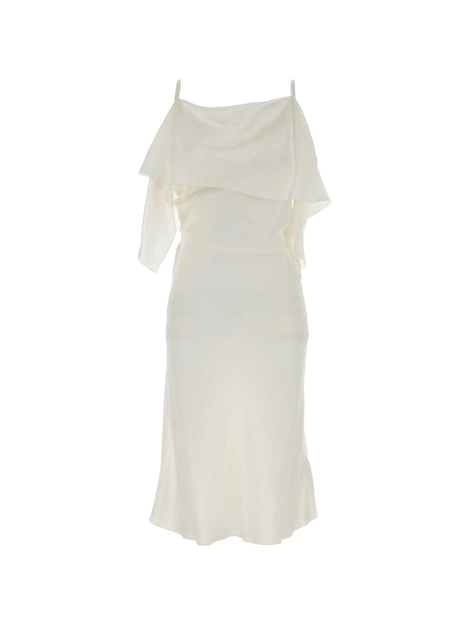 Платье Ruffled midi dress