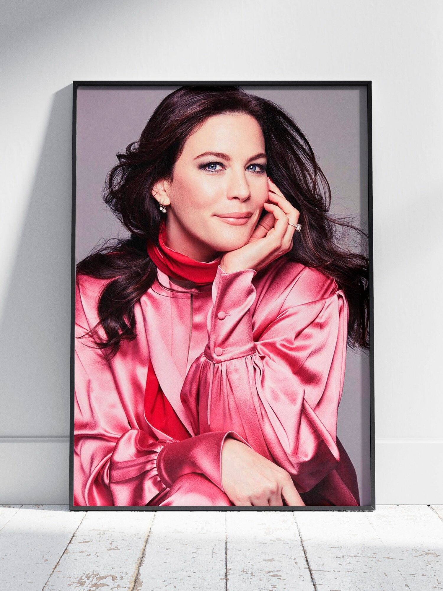 Плакат на стену для интерьера Лив Тайлер (Liv Tyler 8) - Постер по актеру кино, фильма, сериала формата A4 (21x30 см)