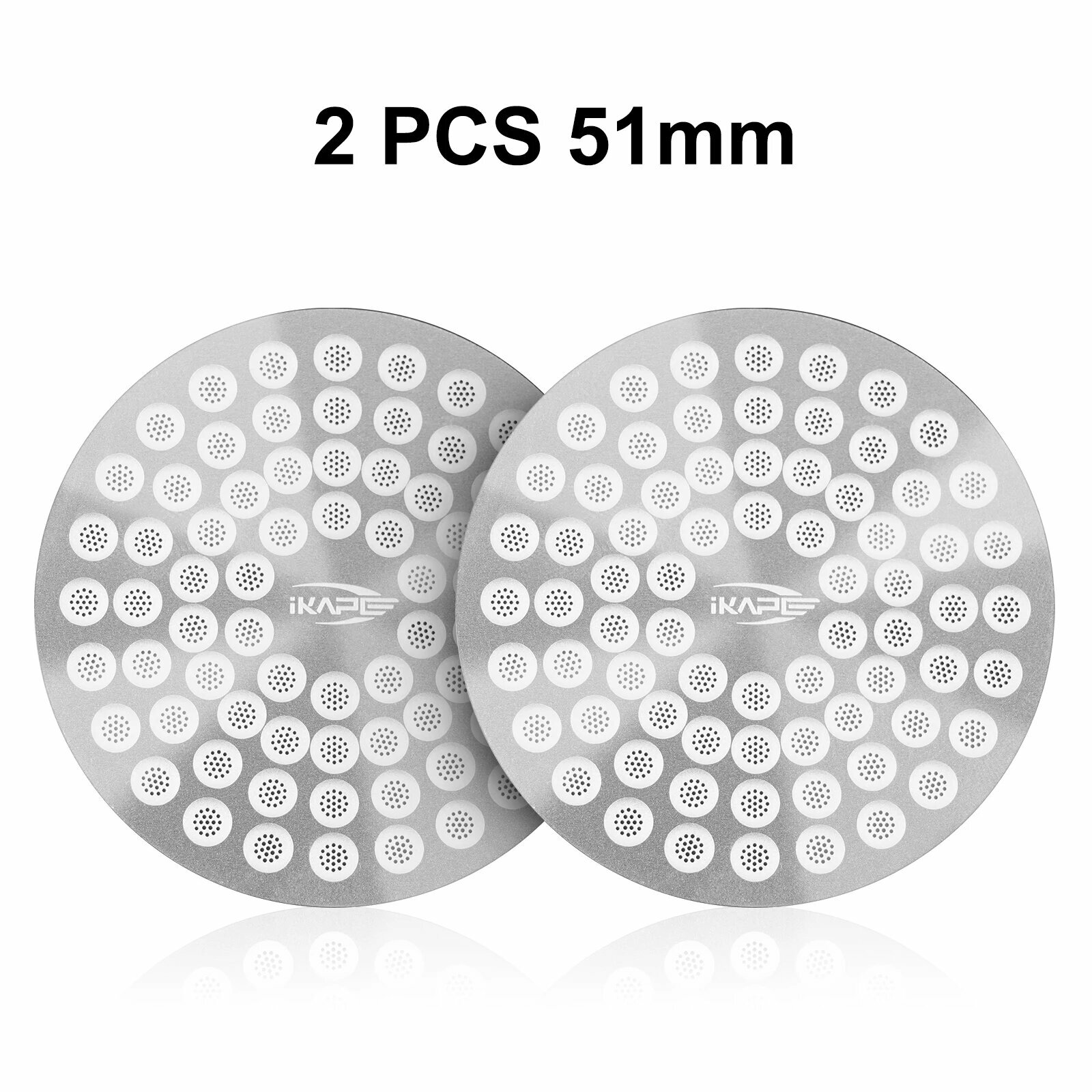 Экран для эспрессо IKAPE V2 0,8 мм 2PCS 51MM