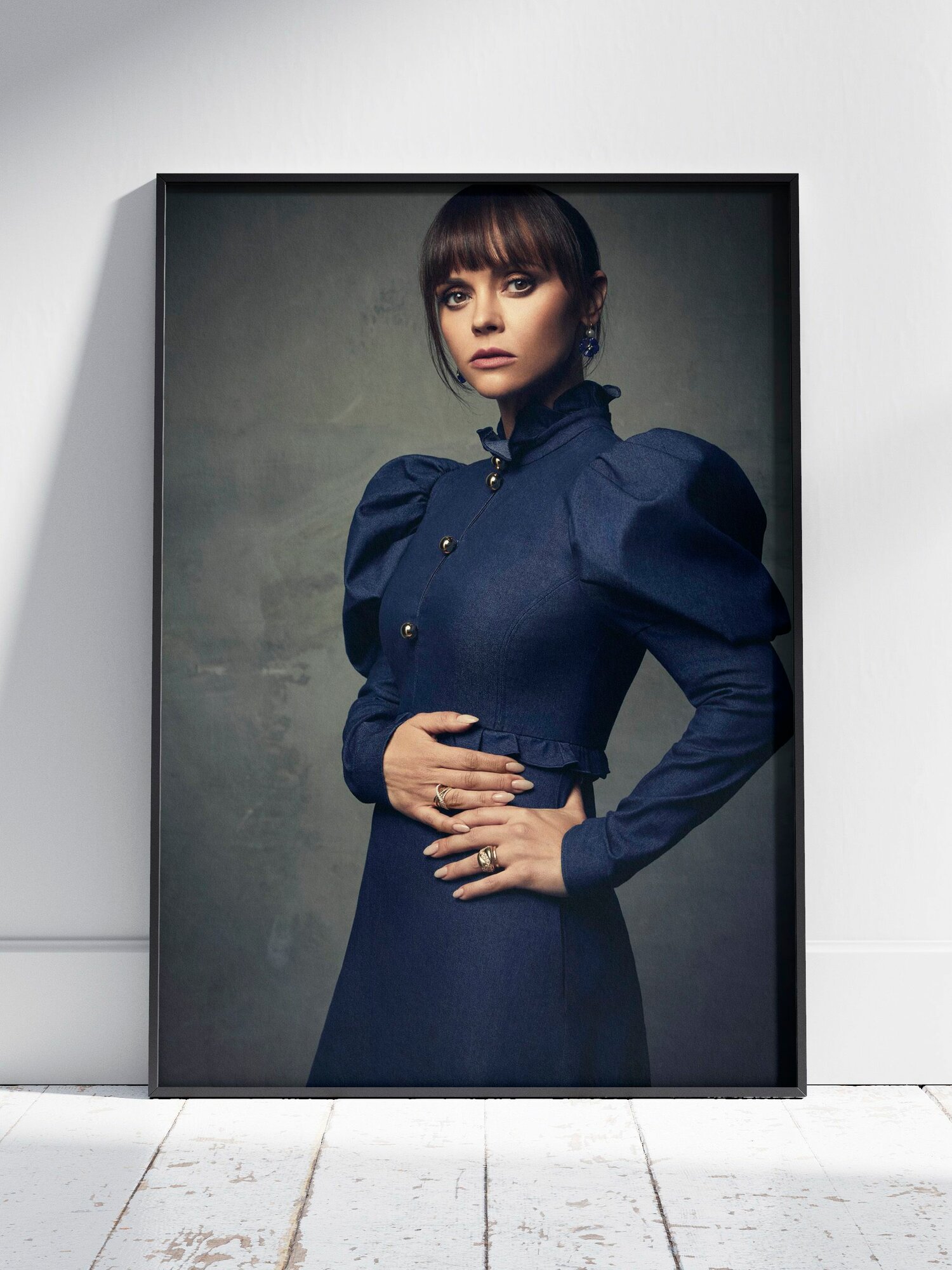 Плакат на стену для интерьера Кристина Риччи (Christina Ricci 33) - Постер по актеру фильма, кино, сериала формата A4 (21x30 см)