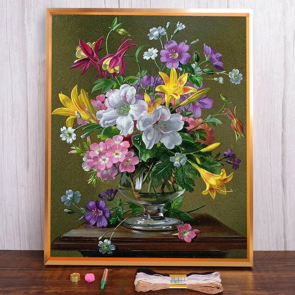 MEIAN Набор для вышивания,30x40CM,14CT