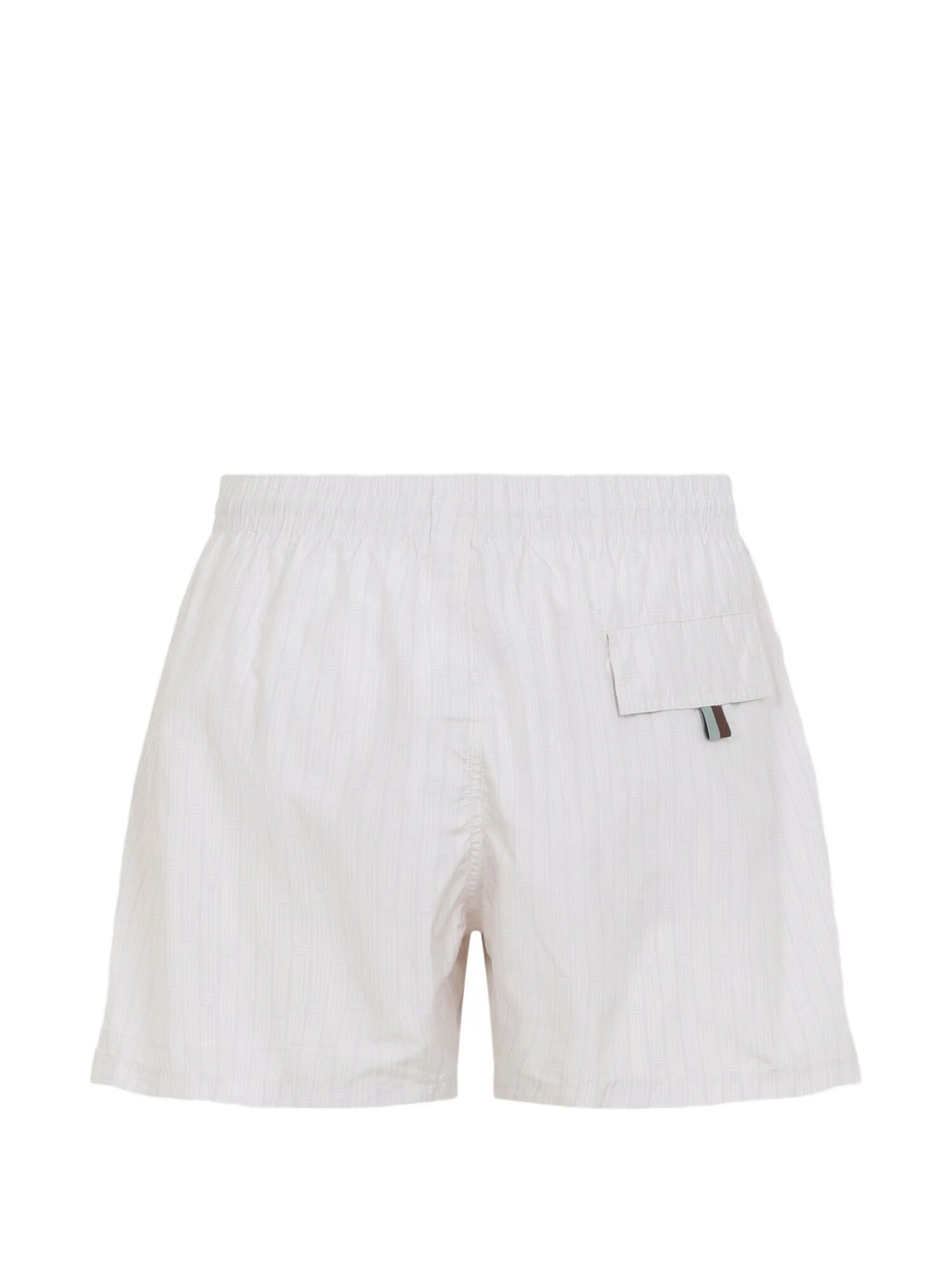 Шорты для плавания Canali Patterned drawstring-waist swim shorts, размер M, разноцветный — фото 1