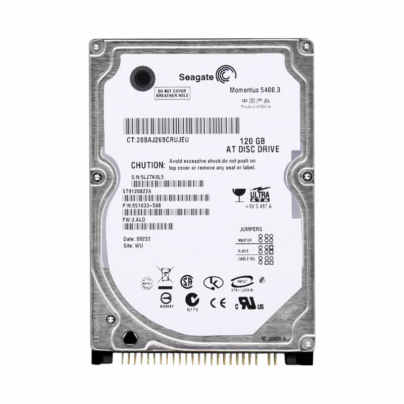 Жесткий диск Seagate ST9120822A 120Gb 5400 IDE 2,5" HDD