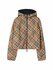 Куртка BURBERRY Cropped reversible Check jacket, размер M, разноцветный
