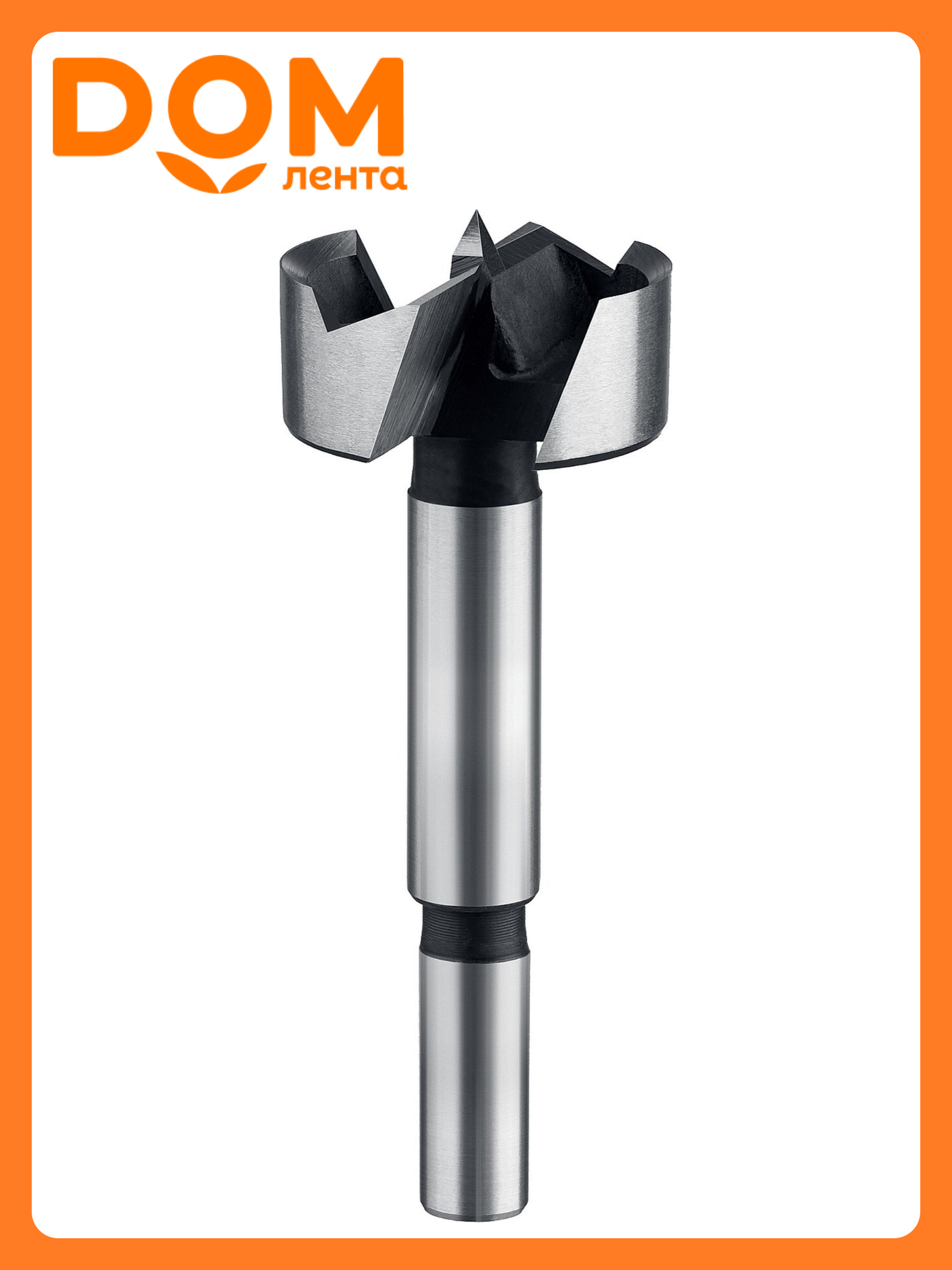 Сверло ЗУБР Форстнера, сталь 45, цилиндрический хвостовик, 35х90 мм