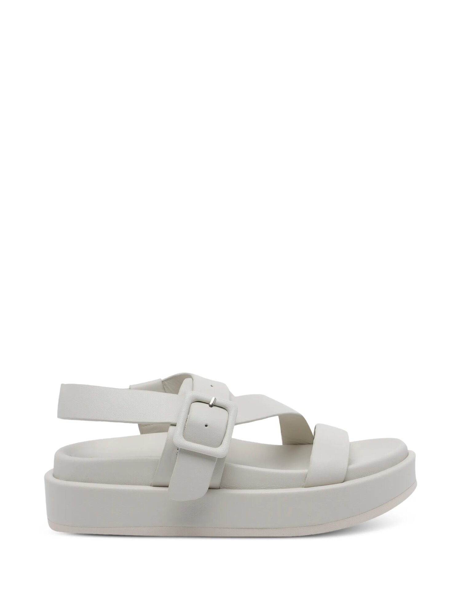 Босоножки Buckle-fastening round-toe sandals