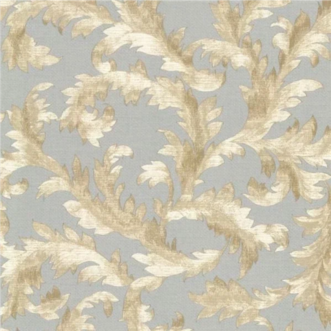 Обои Aura Brocade FD20893 (2601-20893); 0,52x10,05 м. , бумага , голубой