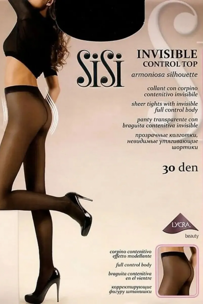 Колготки Invisible Control Top
