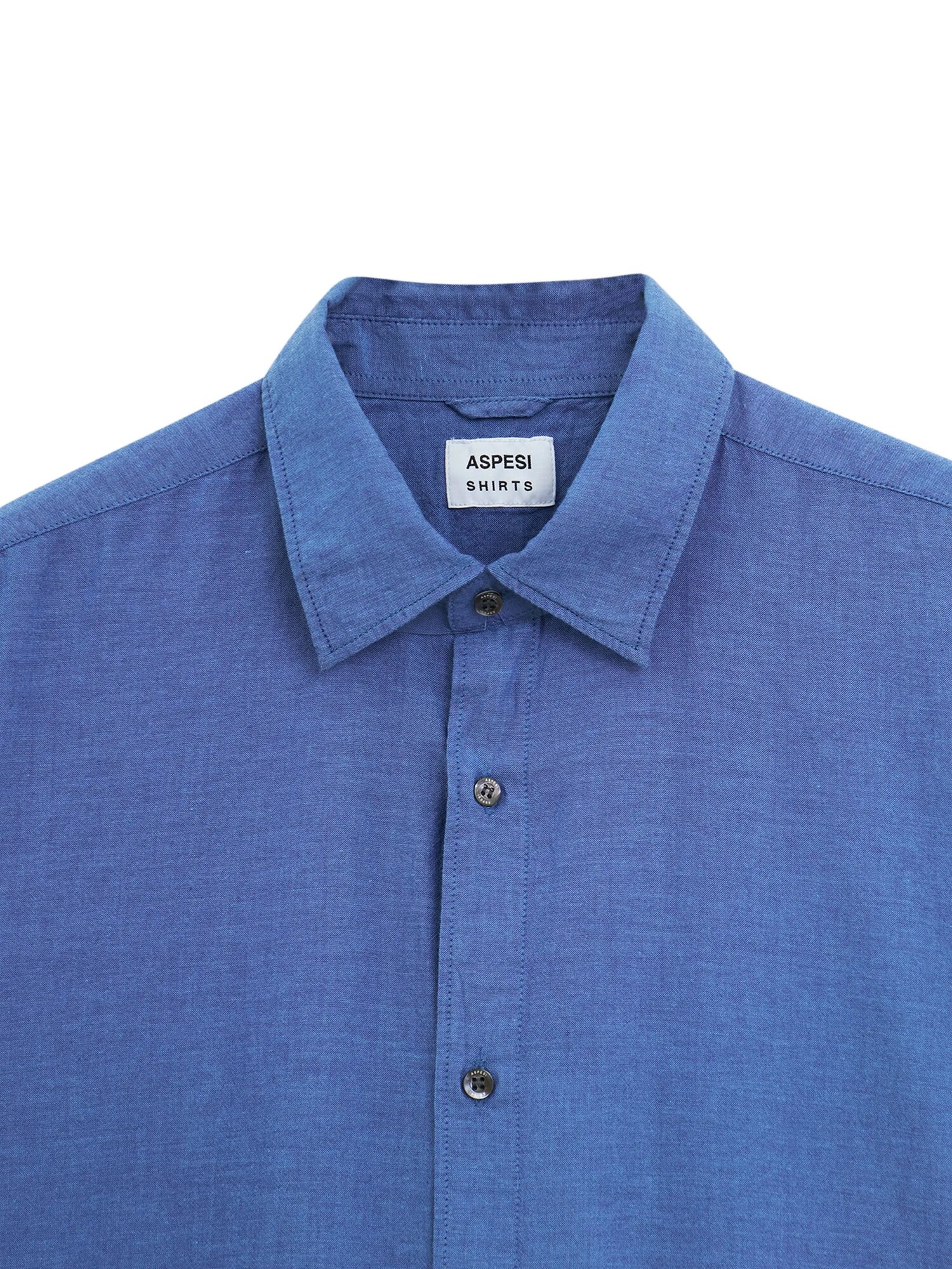 Рубашка Aspesi Buttoned shirt, размер M, blue — фото 1