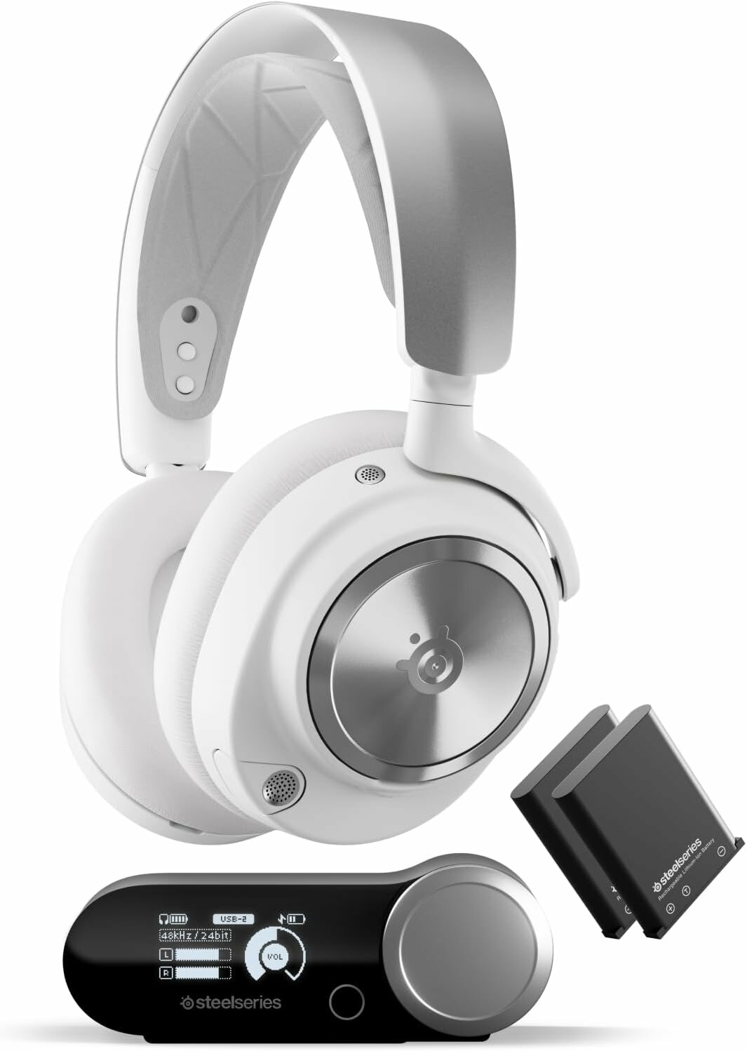 SteelSeries SteelSeries Arctis 2 Nova Pro беспроводные белые игровые наушники