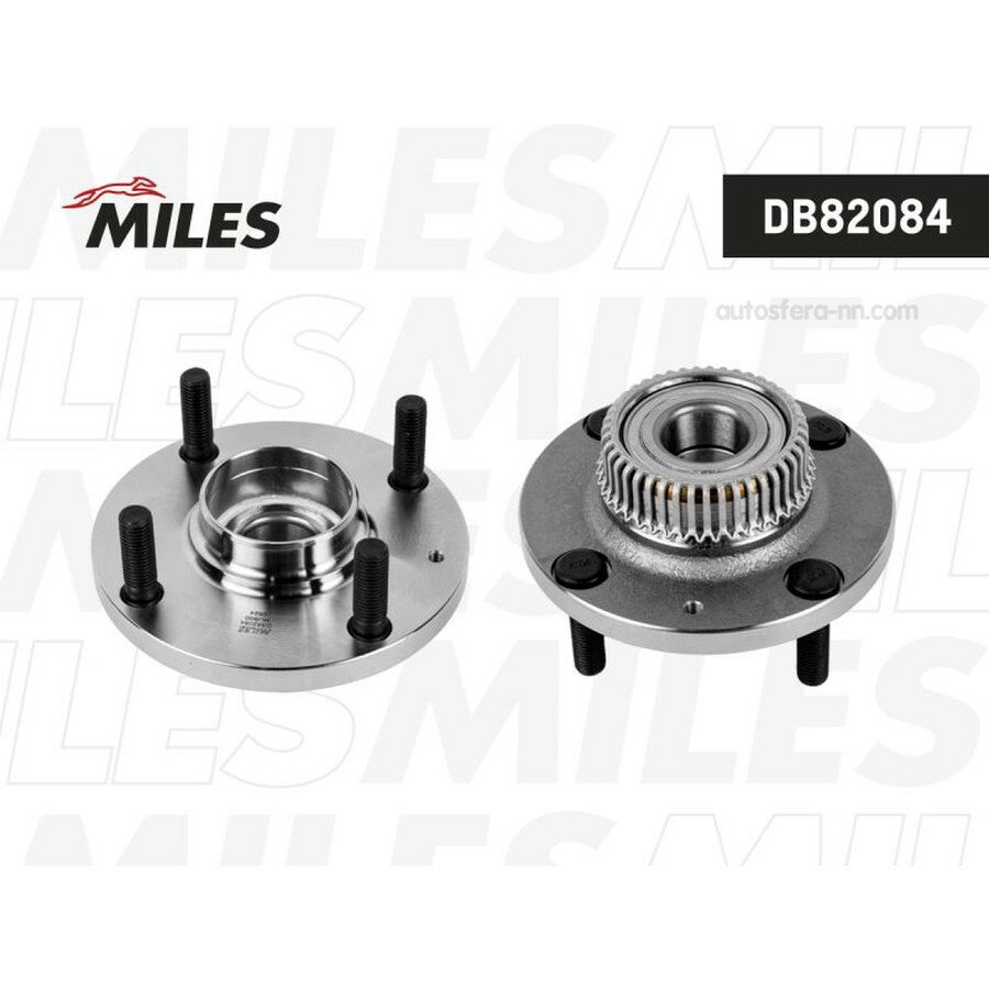 MILES DB82084 Ступица с подшипником CHERY BONUS/VERY 08- зад.