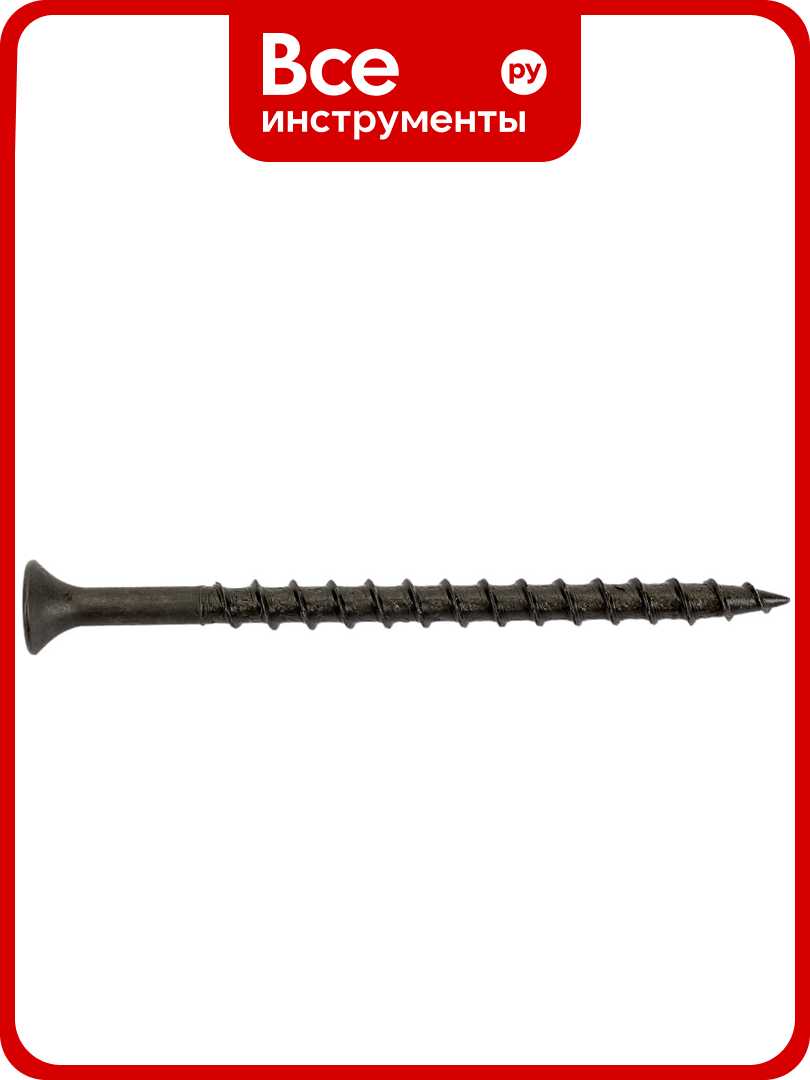Саморез ГКЛ по дереву Daxmer усиленный 4,2x65, 100 шт. 00-00464153