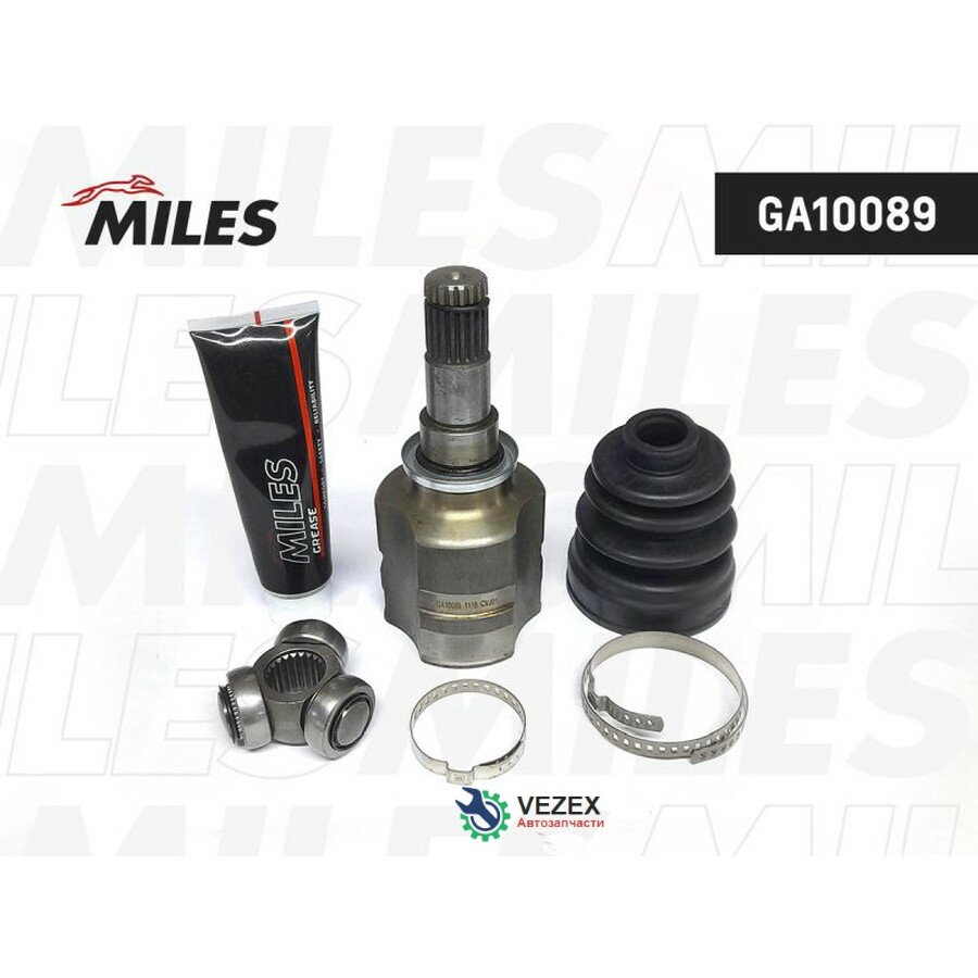 MILES GA10089 ШРУС внутренний TOYOTA AURIS/HYBRID (UKP) ADE186, NDE180, NRE18#, WWE185, ZRE185, ZWE186 2012.10- [EU] GA10089