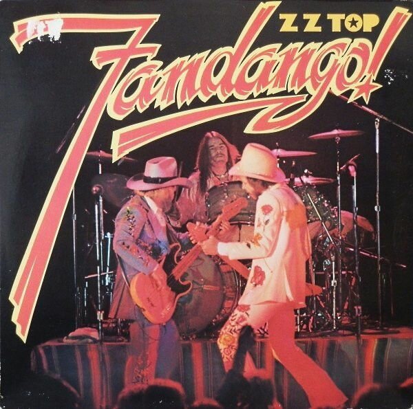 ZZ TOP - Fandango! (EX/EX), (LP, Germany, 1975г.) Винтажная Виниловая Пластинка