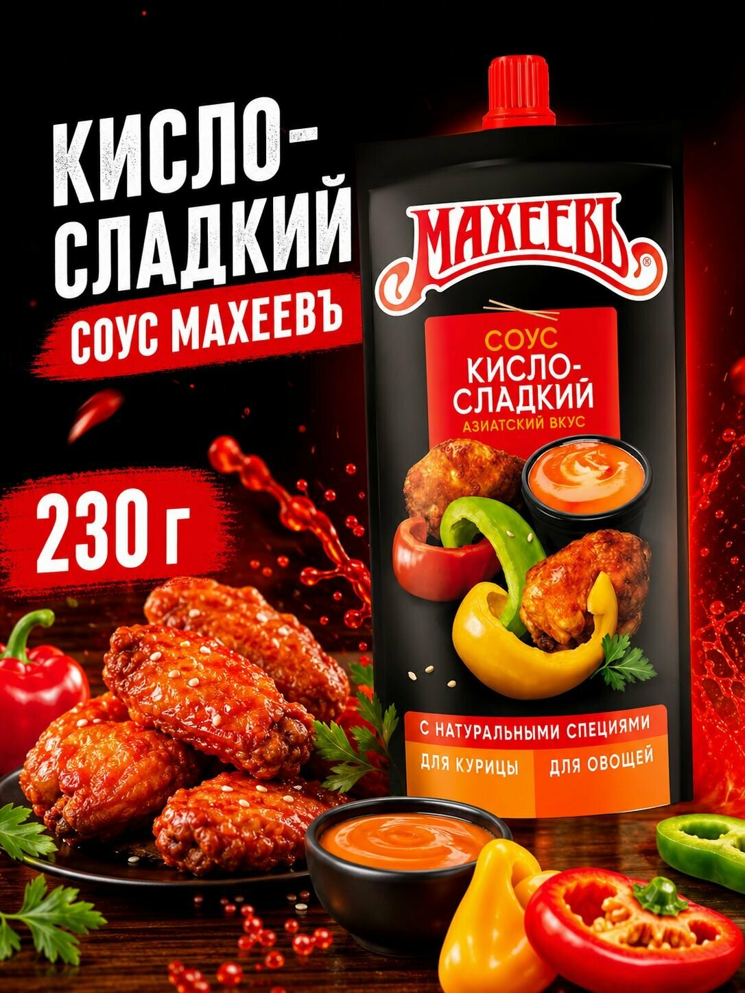 Соус махеевъ Кисло-сладкий 230 г