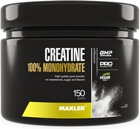 MAXLER Креатин моногидрат без вкуса в порошке Creatine Monohydrate 50ml