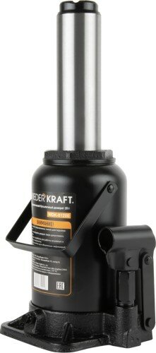 Домкрат бутылочный WiederKraft WDK-81200 20 т в0000013344