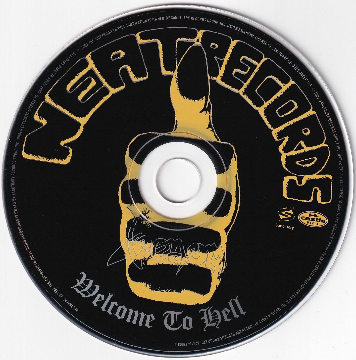 Venom - Welcome To Hell, 2002, 8-page, CD-Аудио — фото 1