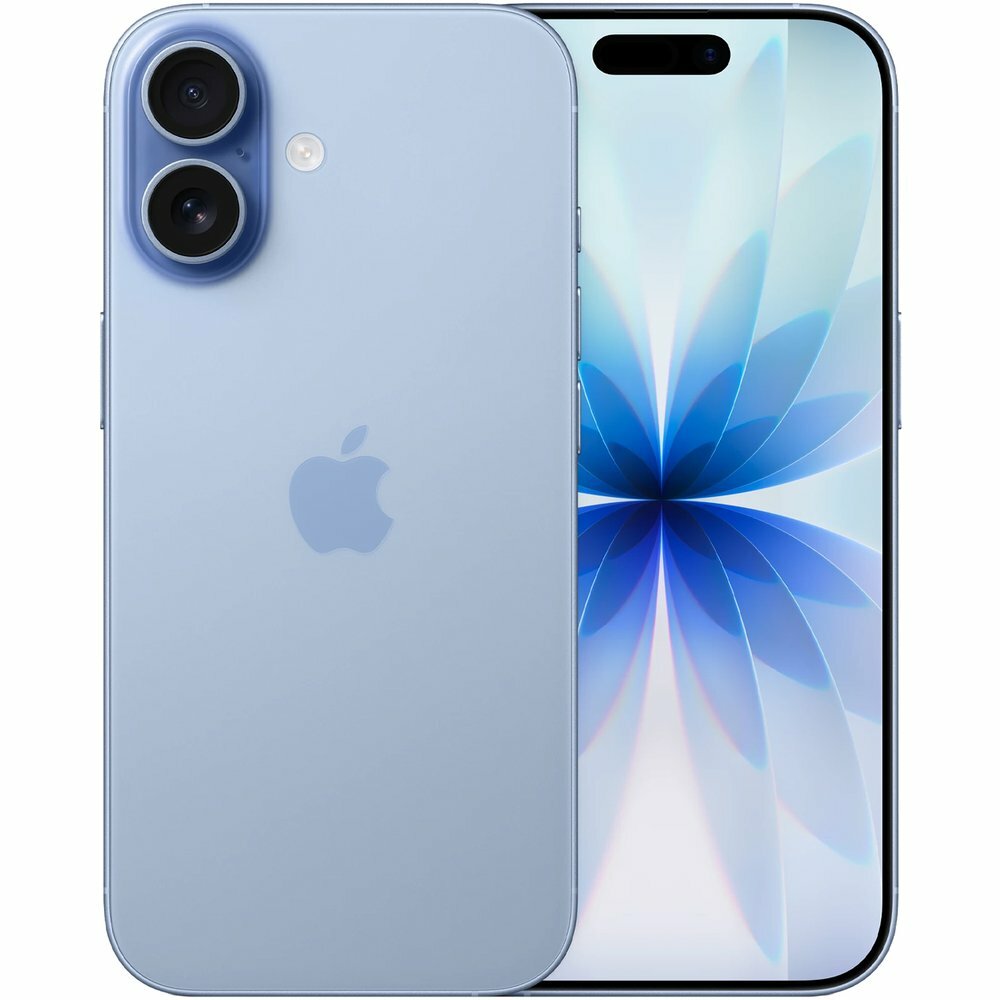 Смартфон Apple iPhone 17 256 ГБ eSIM голубой