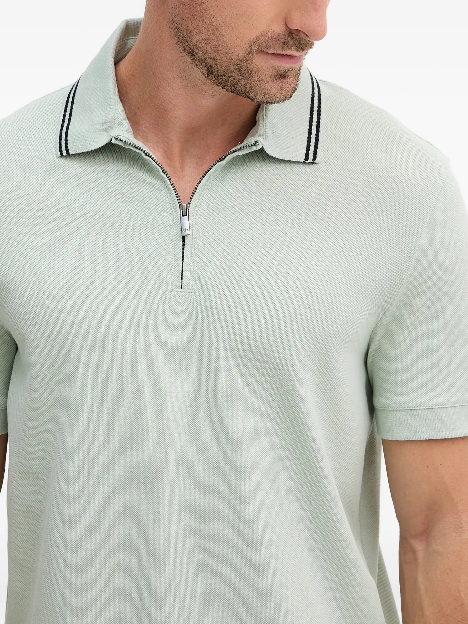 Рубашка Armani Exchange, размер 48, green — фото 1