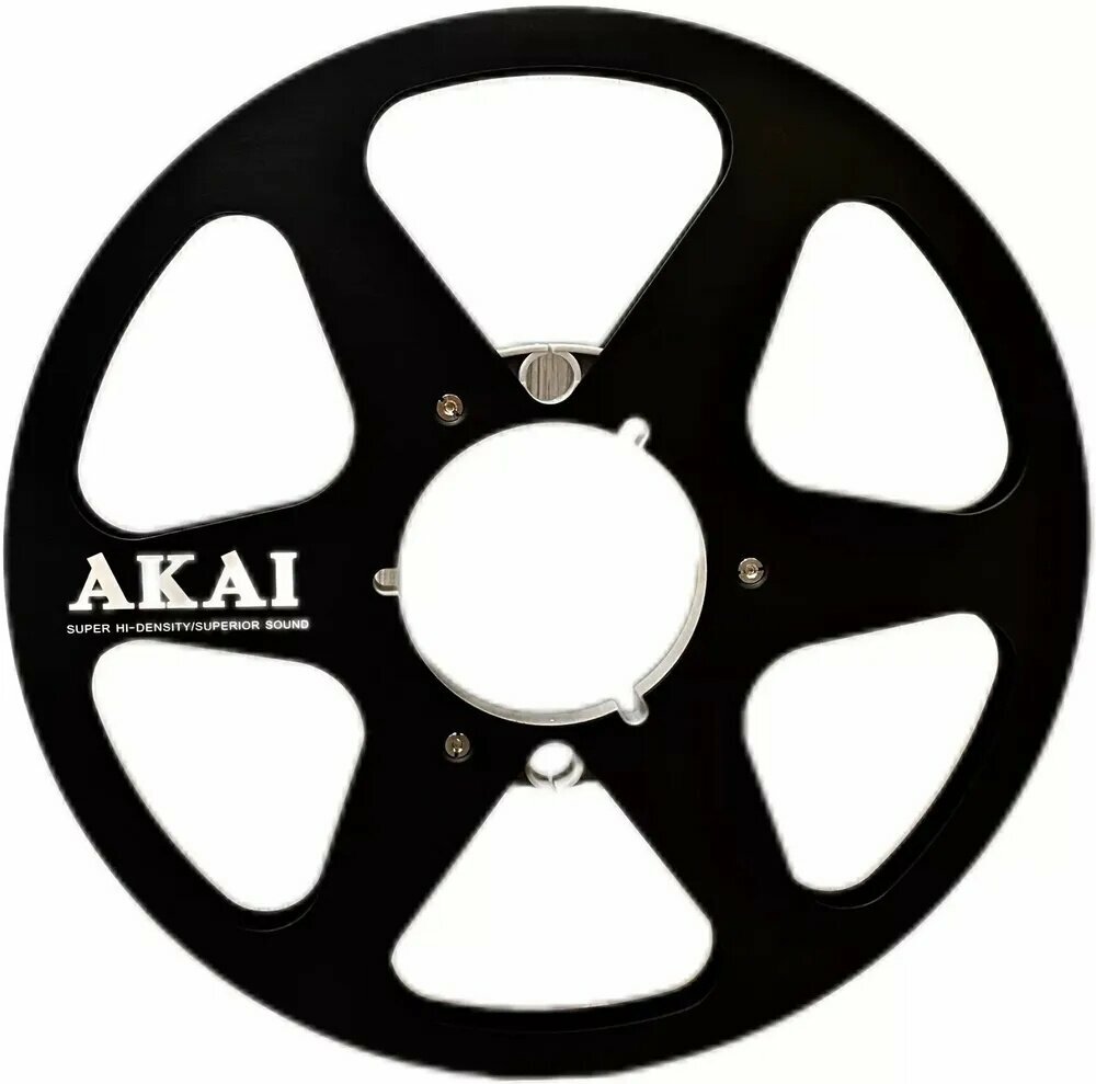 Одна 10,5-дюймовая катушка для ленты AKAI из высококачественного алюминиевого материала