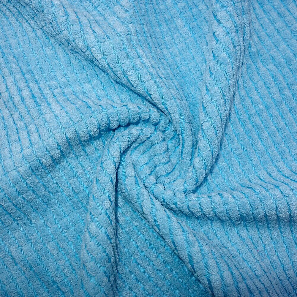 Amyries вельветовая ткань с кукурузным зерном Голубой, 50x75CM Cut By Piece, 9-Sky Blue