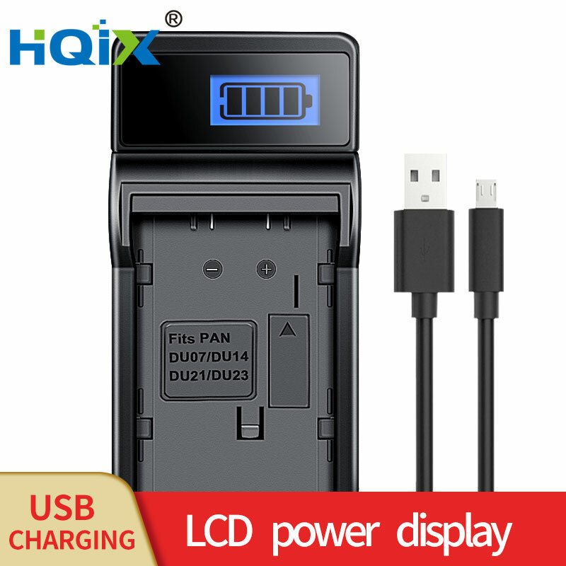 HQIX для Panasonic NV-GS75 GS38 GS40 GS408 GS50 GS55 GS400 GS44 GS60 GS65 GS70 GS78 GS80 GS85 камера CGA-DU14 Аккумулятор зарядное устройство