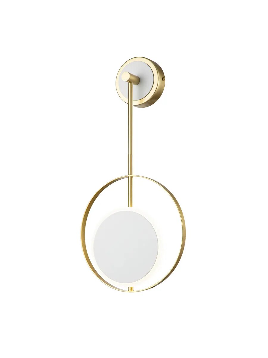 Настенный светильник 10206/SG LED*7W White/Gold