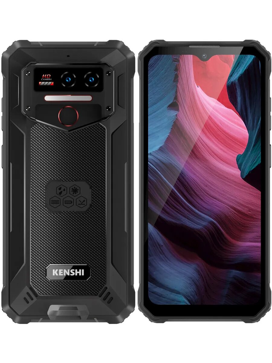Смартфон Armor C1w, 6.52", 4GB RAM, 64GB, IP68, Черный, Ростест — фото 1