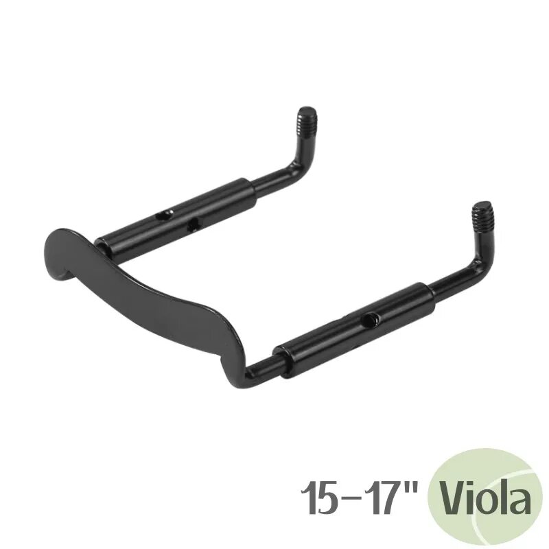 Подбородок для скрипки MILANADI M1994 4/4 15-17 Viola Black