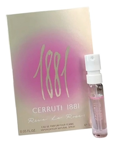 Cerruti 1881 Reve De Roses парфюмерная вода женская 1.5 мл сэмпл - Черутти 1881 Реве Де Роузес