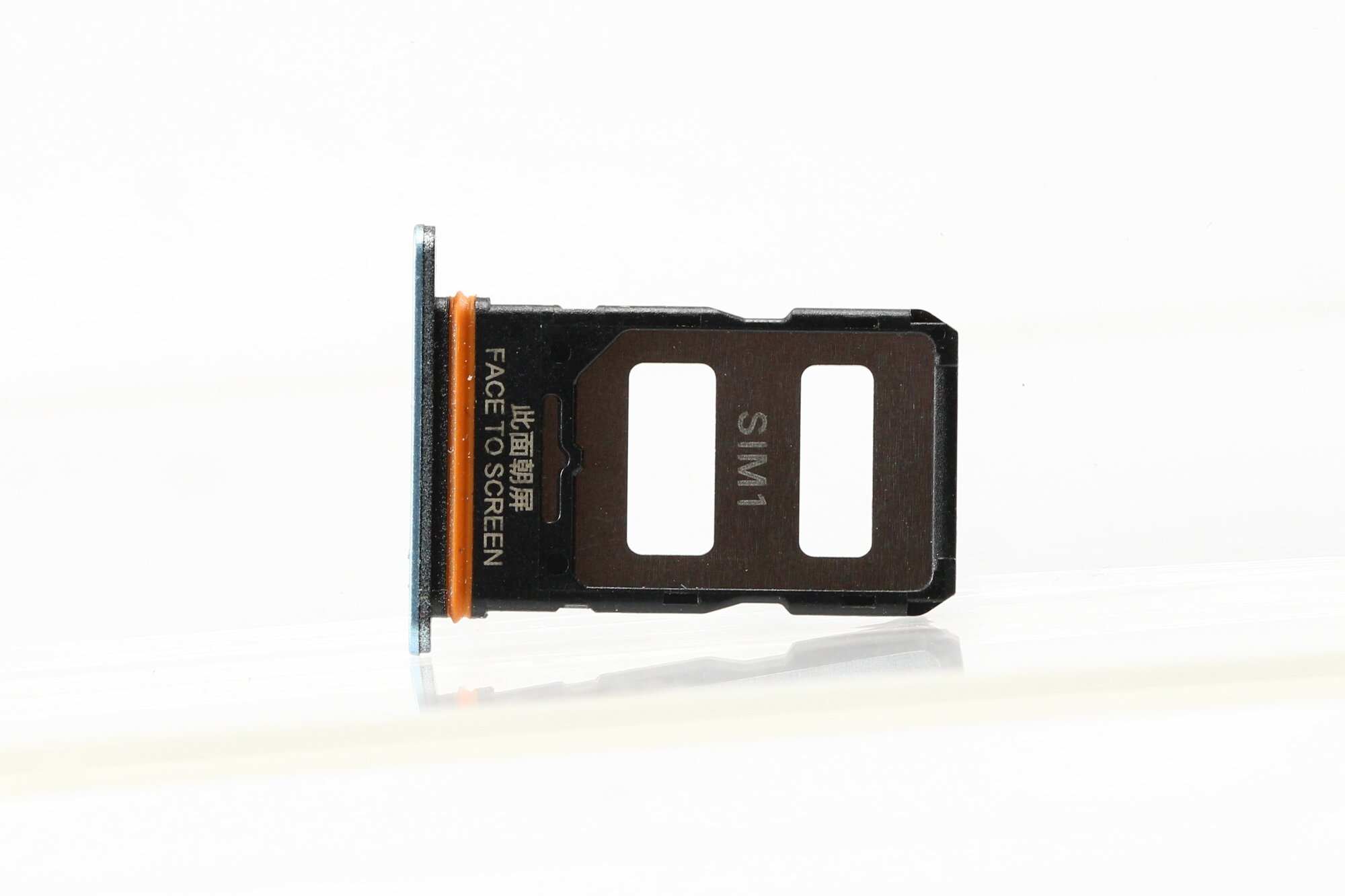 Держатель сим для Xiaomi Redmi Note 13 Pro+ (23090RA98C/23090RA98G/23090RA98) Голубой