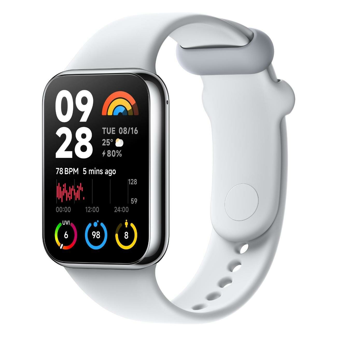 Умный браслет Xiaomi Xiaomi Smart Band 8 Pro Light Grey BHR8007GL