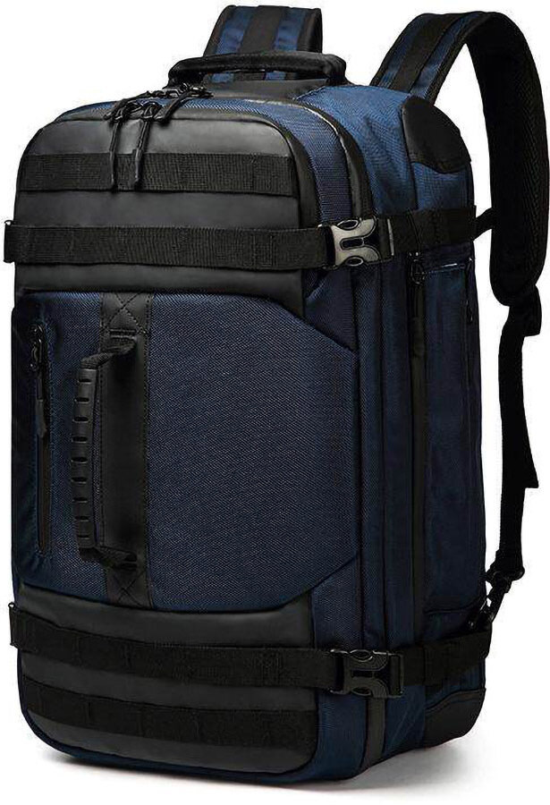 Рюкзак Ozuko 9242L Blue для путешествий 34л. для ноутбука 17 дюймов