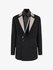 Пиджак Sacai Double-breasted blazer, размер 46, черный