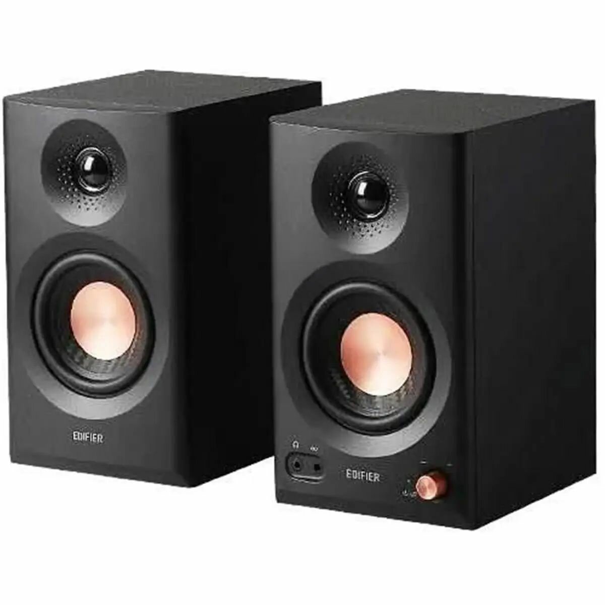 Активные мониторные колонки Edifier MR3BT, RGB Bluetooth динамическая колонка HiFi сабвуфер для ПК Игровая акустика с HD экраном и TF-картой-