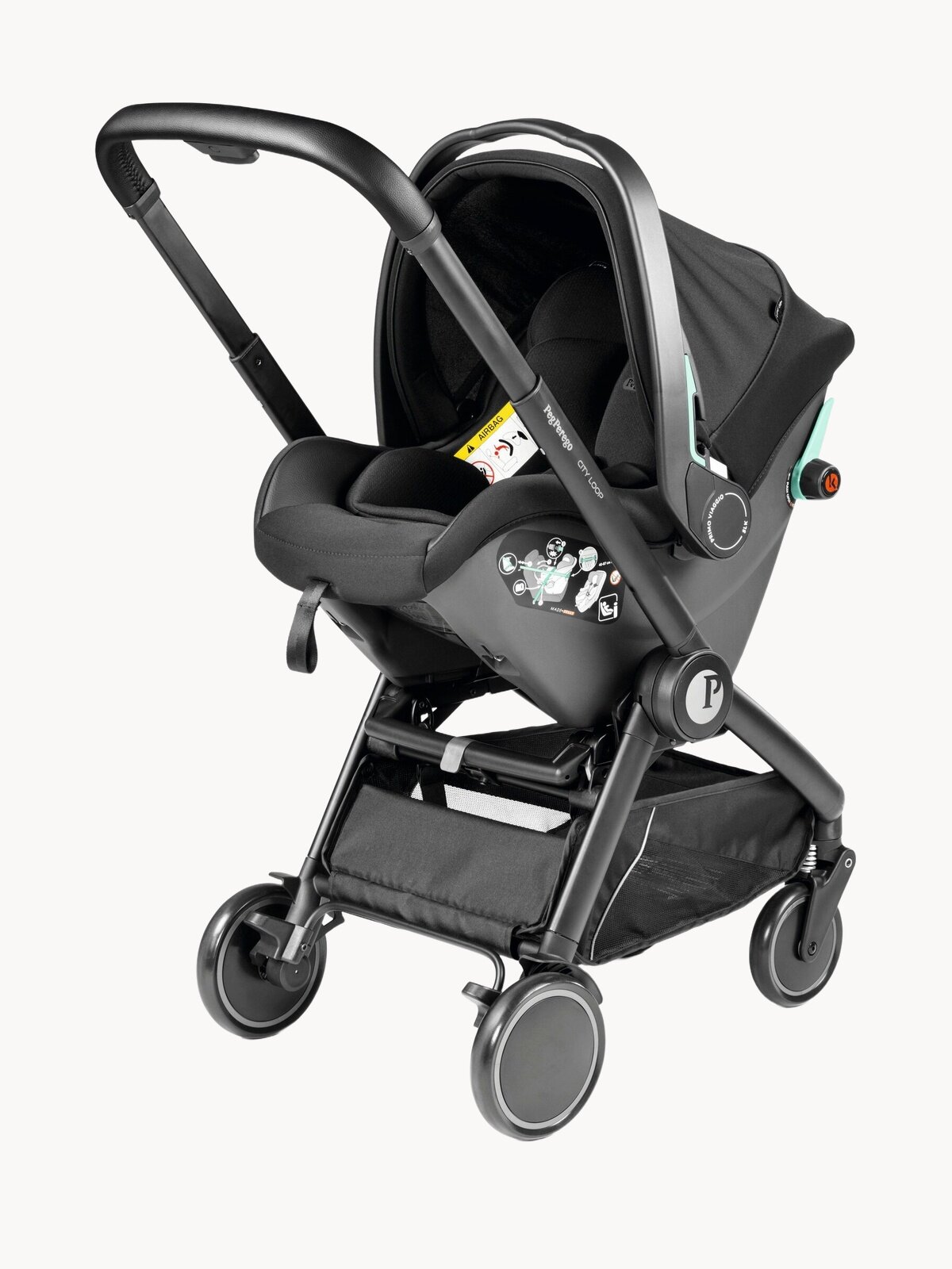 Коляска-автокресло Peg Perego City Loop SLK True Black