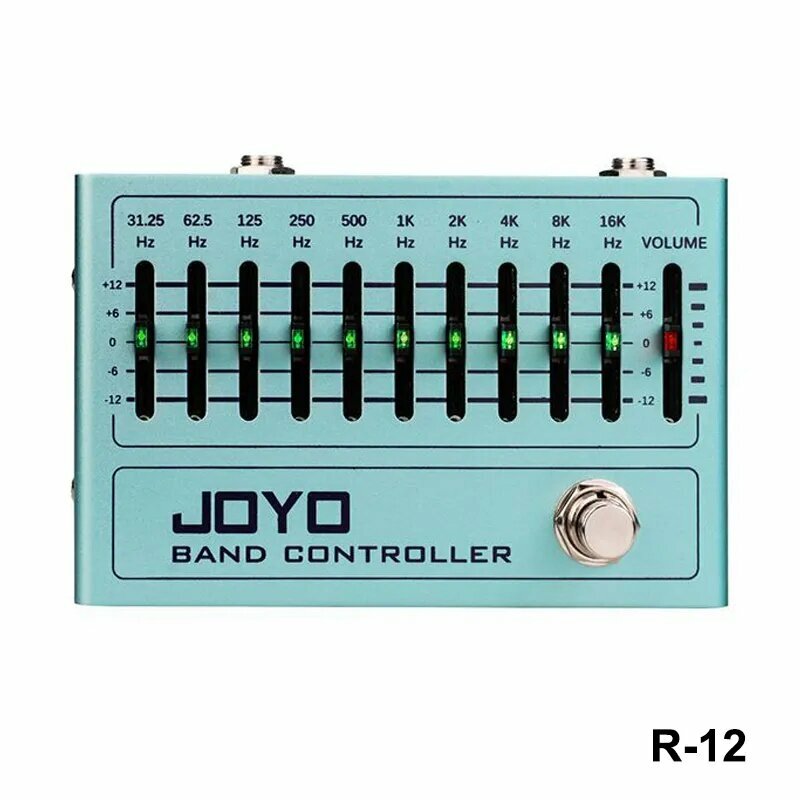 BAND CONTROLLER Контроллер диапазона 10 Полосный графический эквалайзер Гитарная педаль эффектов JOYO R-12
