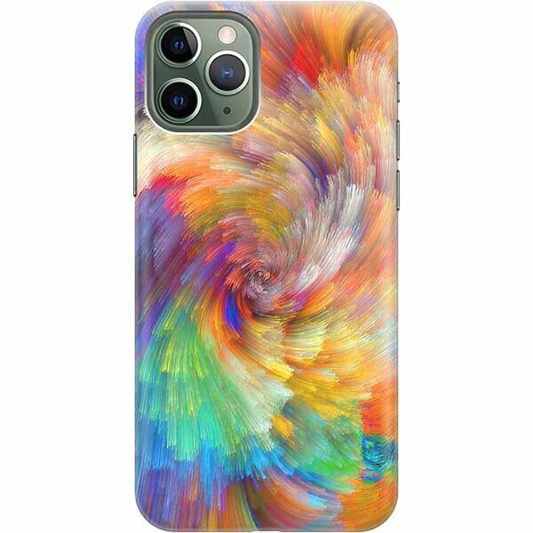 Силиконовый чехол на Apple iPhone 11 Pro / Эпл Айфон 11 Про с рисунком "Акварельная красота"