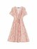 Платье Seventy Floral-pattern midi dress, размер 44, pink