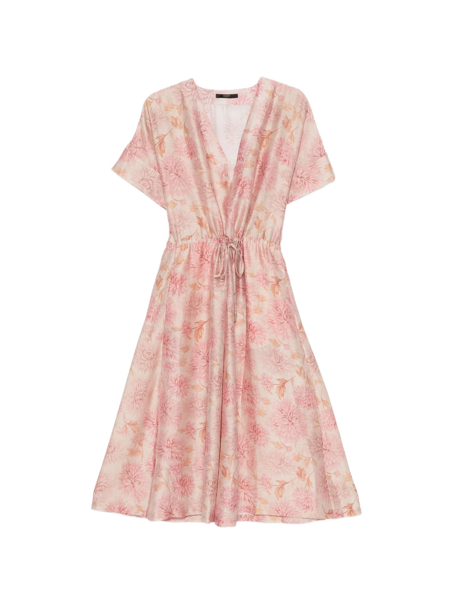 Платье Floral-pattern midi dress