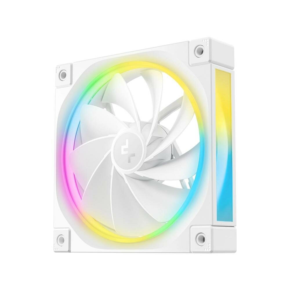 Вентилятор для корпуса Deepcool FL12R Wh Reverse ARGB 120х120x25 белый 4-pin 33.9дБ (R-FL12R-WHAPN1-G) Ret