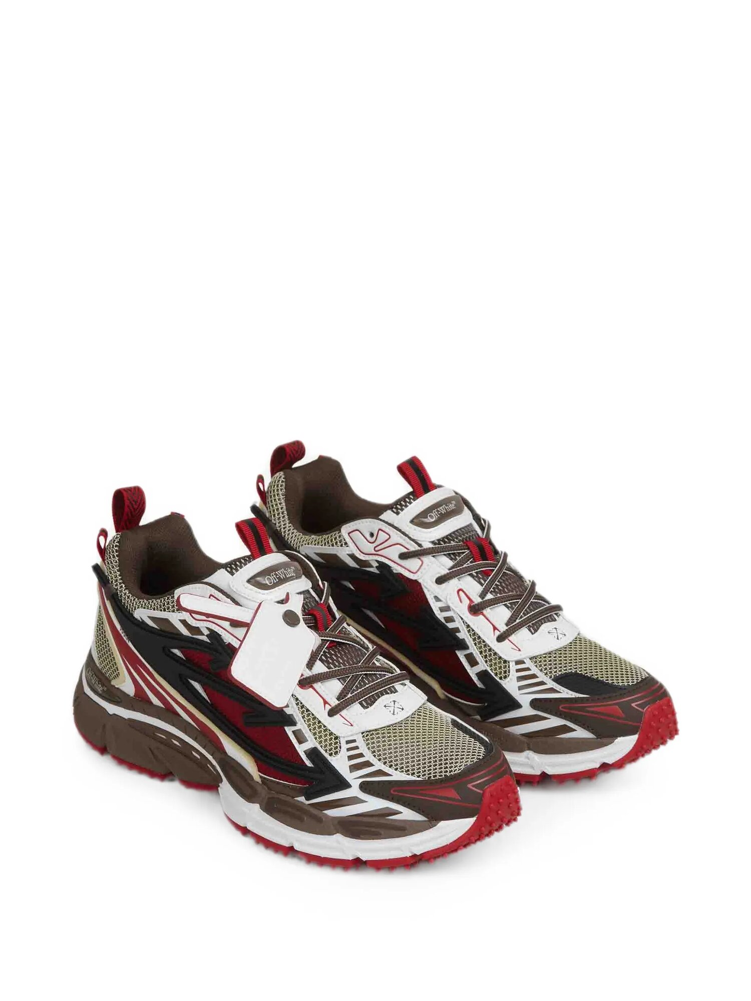 Кроссовки Off-White Be Right Back arrow-patch sneakers, размер 42, white — фото 1