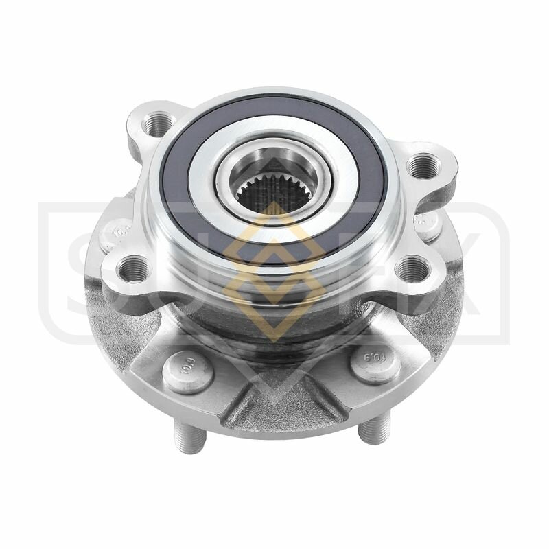 SUFIX Ступица передняя в сборе с ABS TOYOTA Auris(E150/E180) 1.33-1.8 07>/ Avensis(T27) 1.6-2.0 09>/ Corolla(E150/E180) 1.33-1.8 07>/ Prius 1.8 12>/ RAV 4 III-IV AT 2.0 08>/ Verso 1.6-1.8 09>