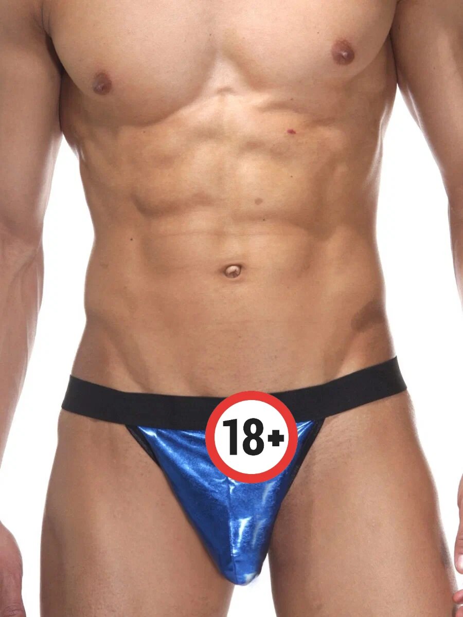 Трусы мужские стринги синие LaBlinque LB15003 полиамид/эластан L/XL (50-52)