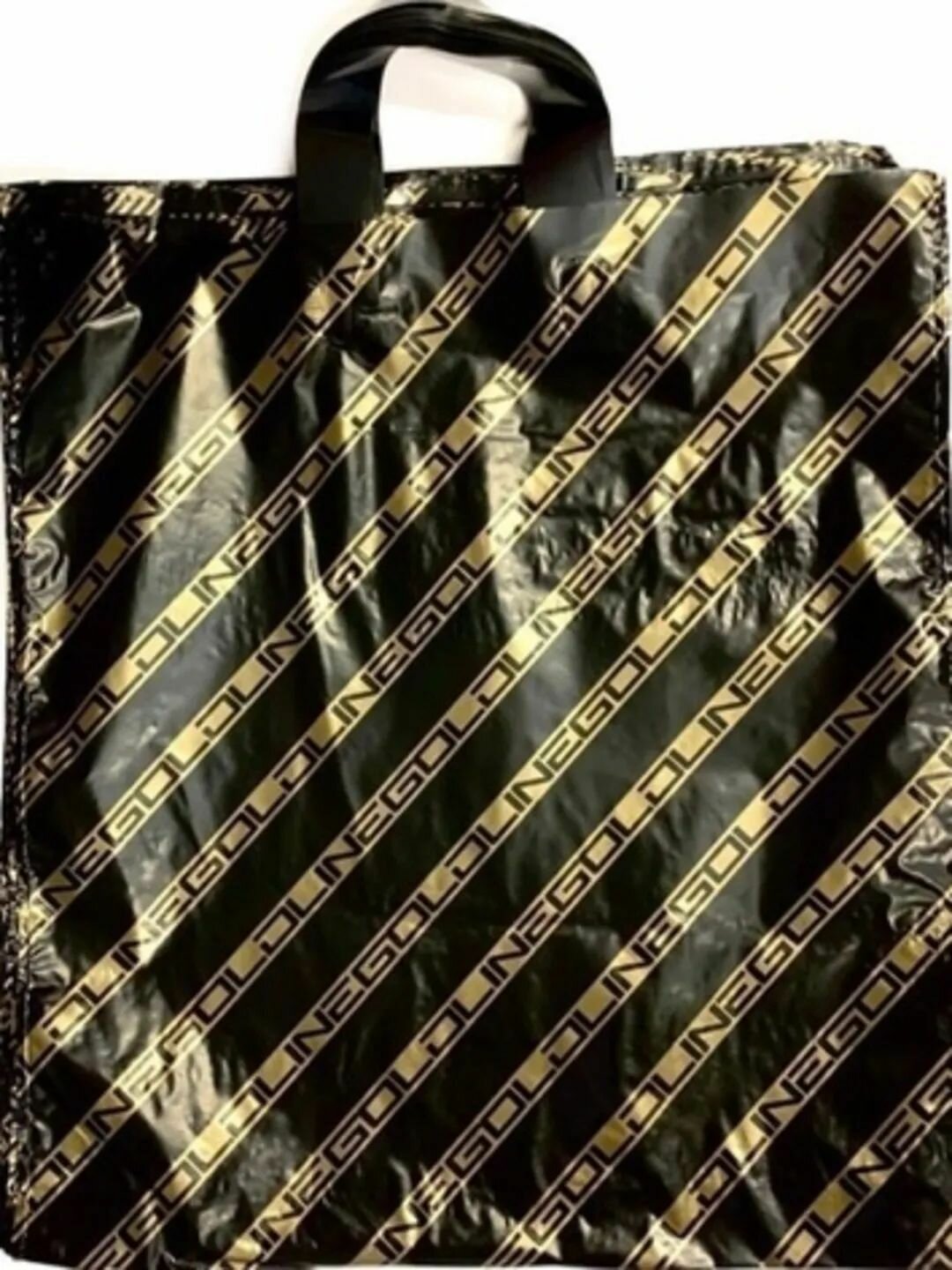 Пакет полиэтиленовый "Золотая полоса" с петлевой ручкой, 40x44, 300 шт.