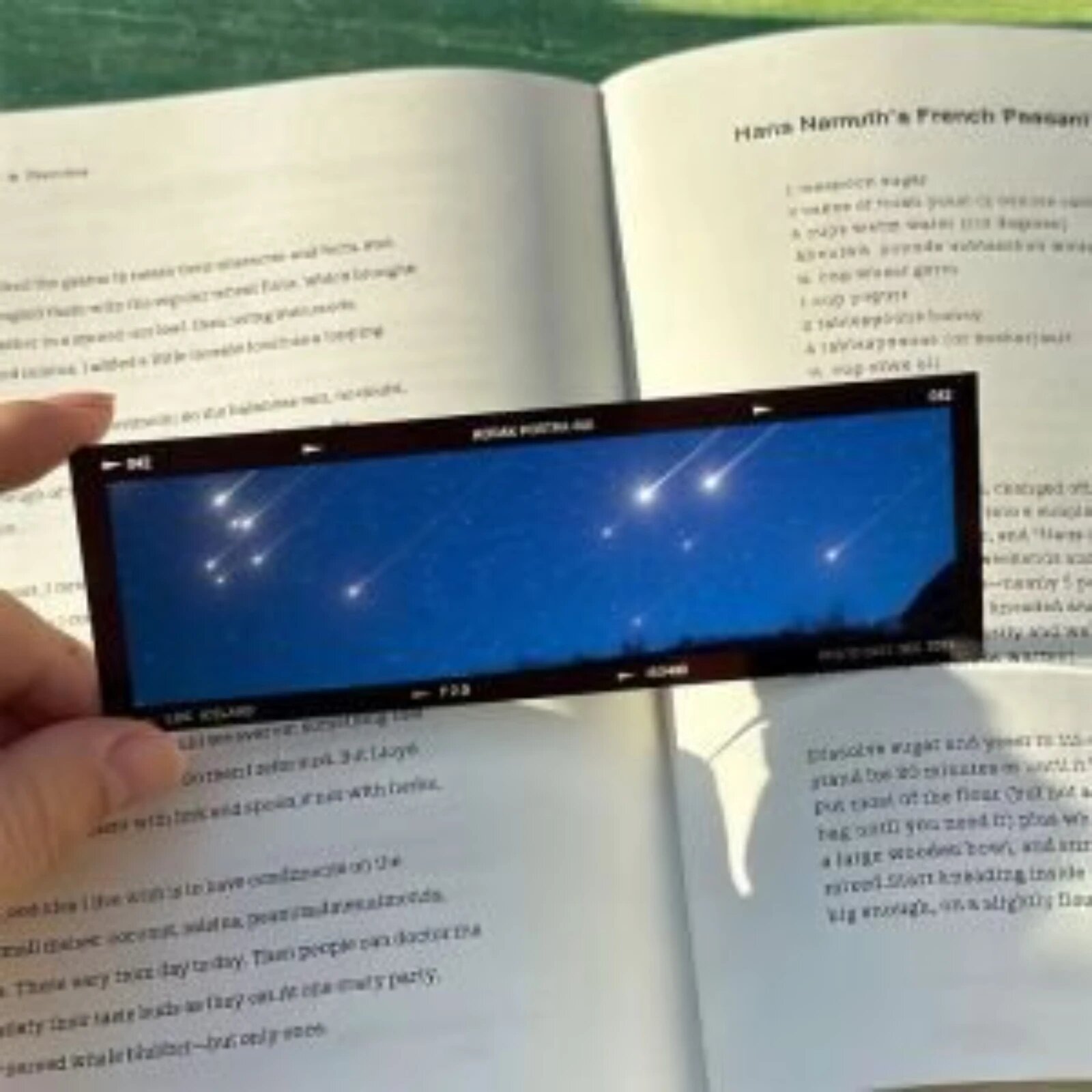 Закладка для книг с кинопейзажами