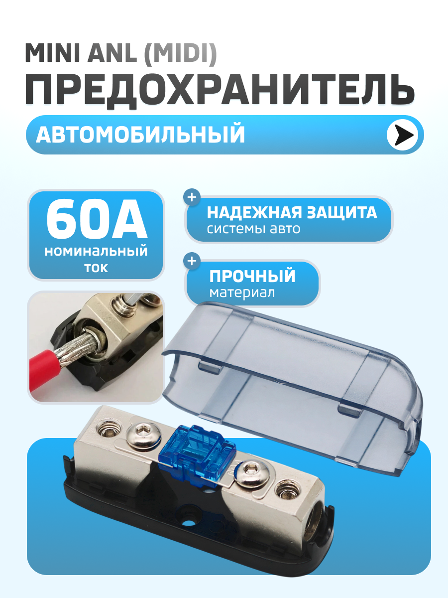 Предохранитель автомобильный Mini ANL (MIDI) 60 А